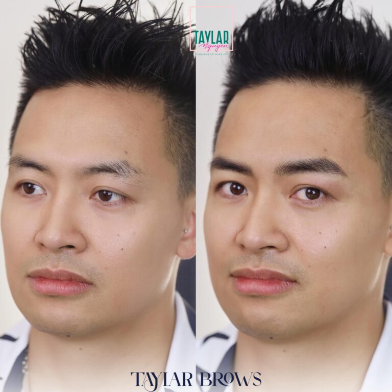 Hairstroke lông mày dành cho nam giới - Taylar Nguyen